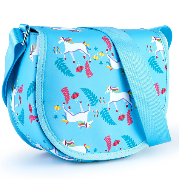 PVC U-Shaped Girls Shoulder Bag – Transparent Purse with Nylon Strap ...
